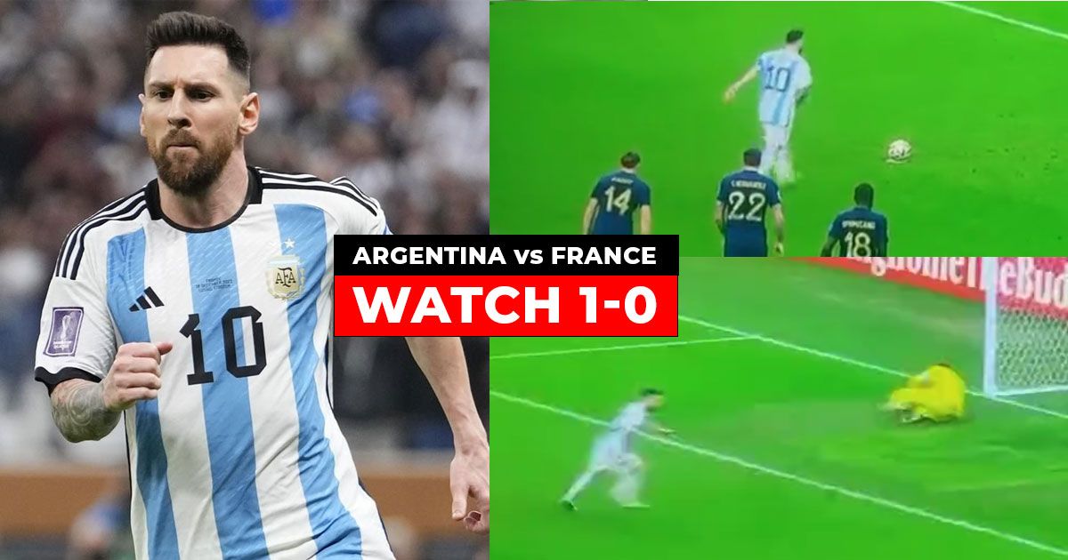 Argentina vs France Live: ARG lead 1-0, Messi scores from penalty ...