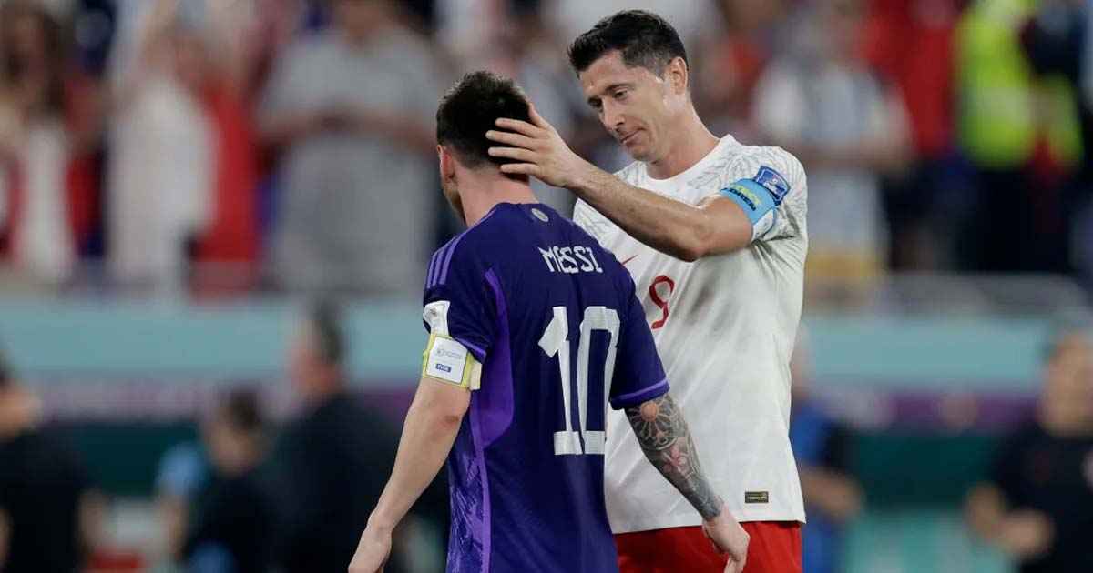 'We talked a bit...' - Robert Lewandowski reveals his conversation with ...
